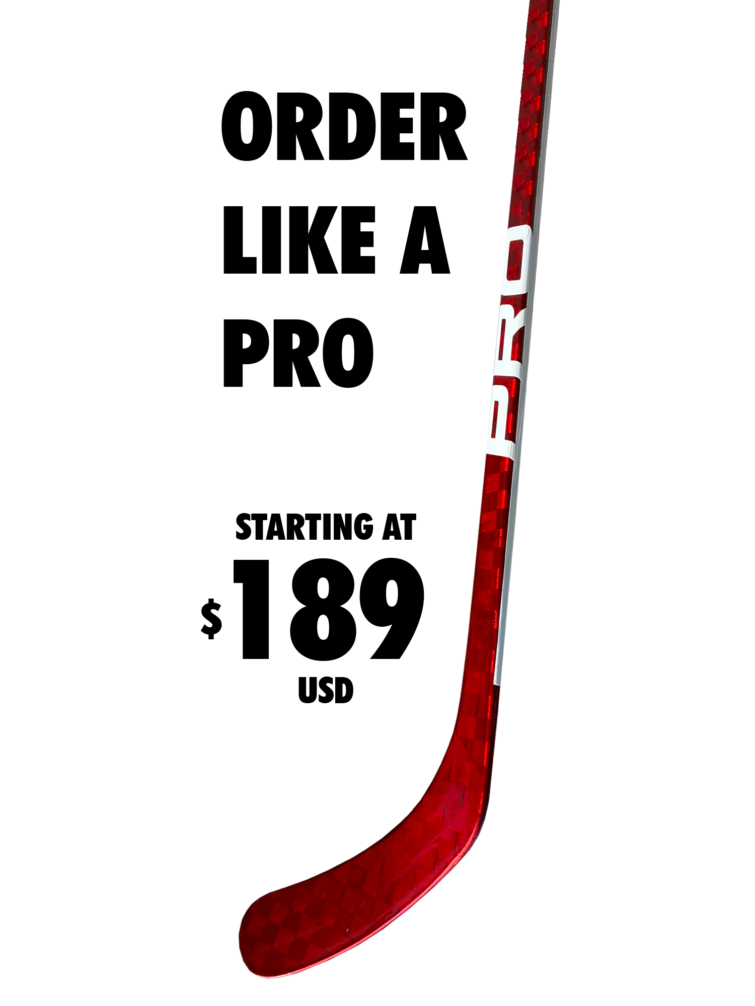 Pro Stock Hockey Sticks